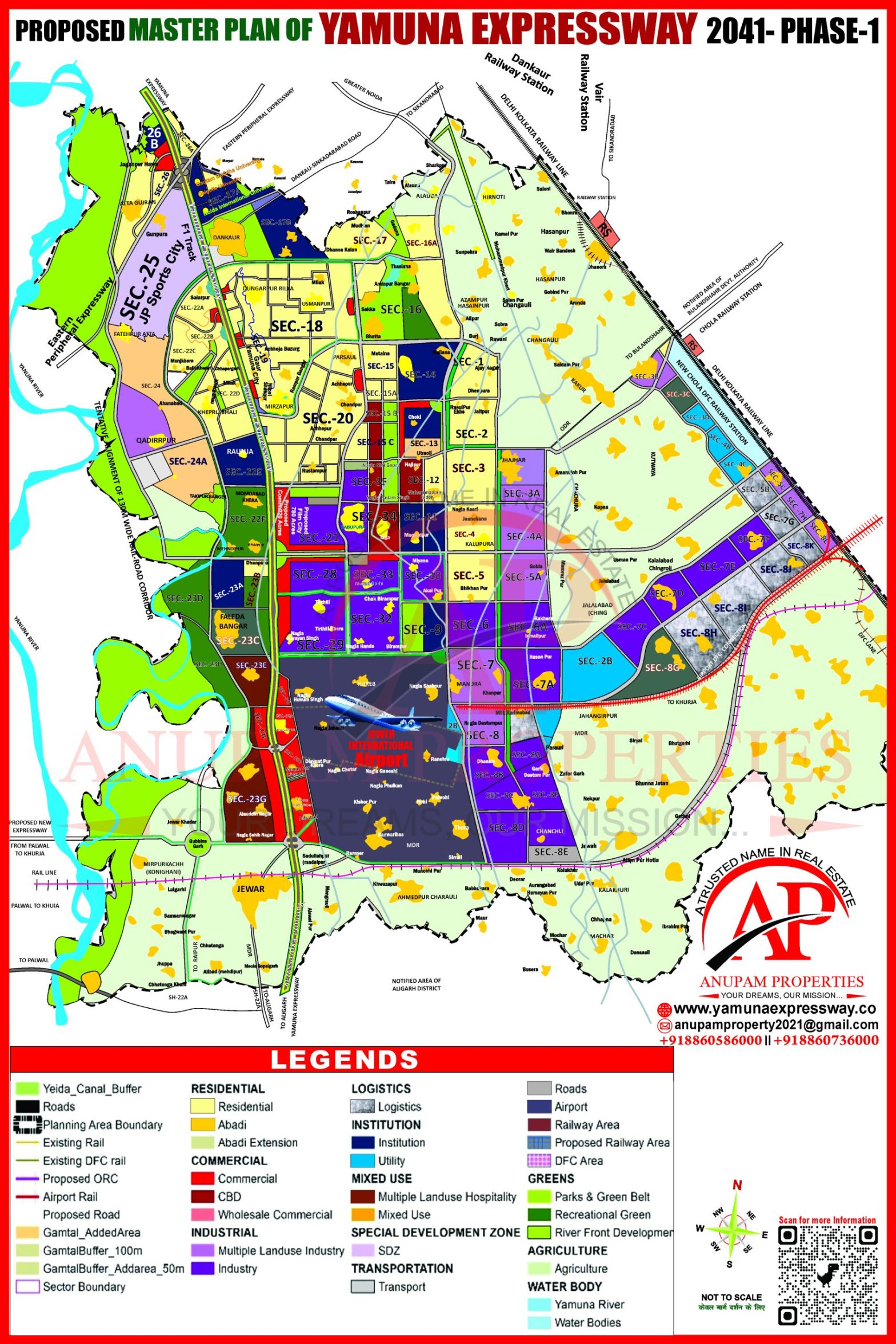 Yamuna Expressway Authority Plots | 9911-89-6000 | YEIDA Plots